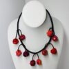Dangle Cherry Necklace – Ficklesticks Fabric Jewels