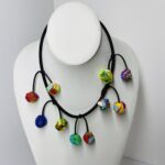 Dangle Cherry Necklace – Ficklesticks Fabric Jewels