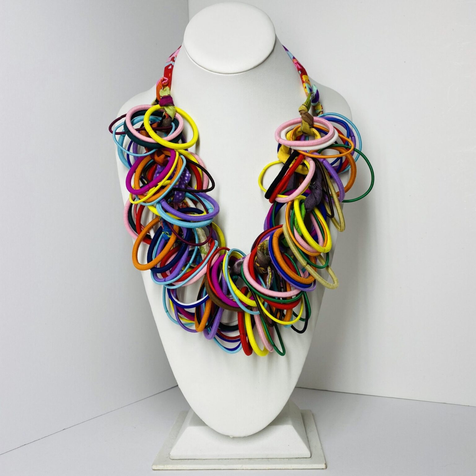Original Loopy Necklace – Ficklesticks Fabric Jewels