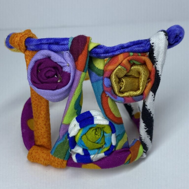 Zig Zag Earrings – Ficklesticks Fabric Jewels