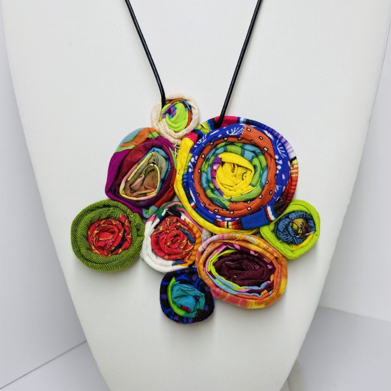 Millefiori Bibs – Ficklesticks Fabric Jewels