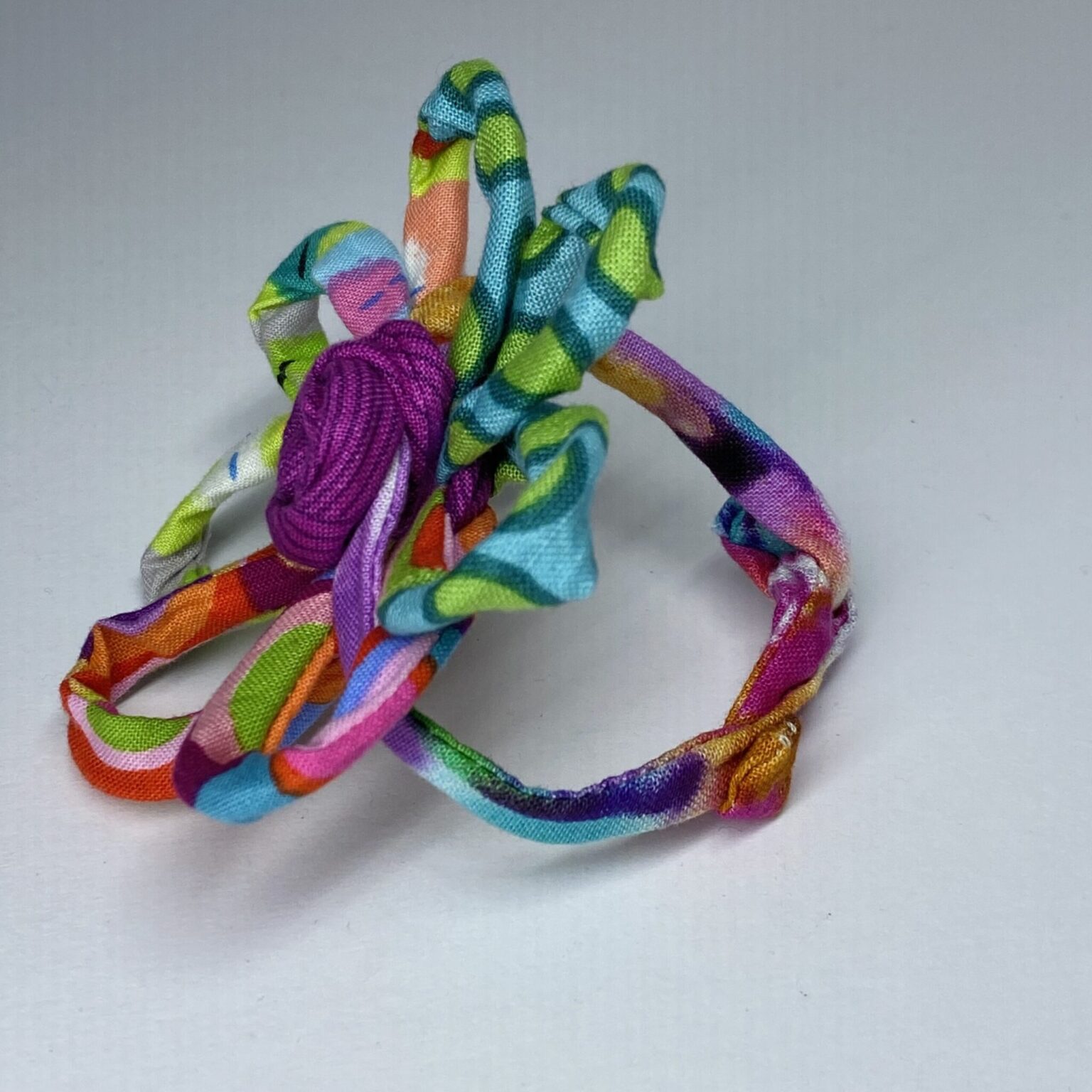 Daisy Necklace - Ficklesticks Fabric Jewels