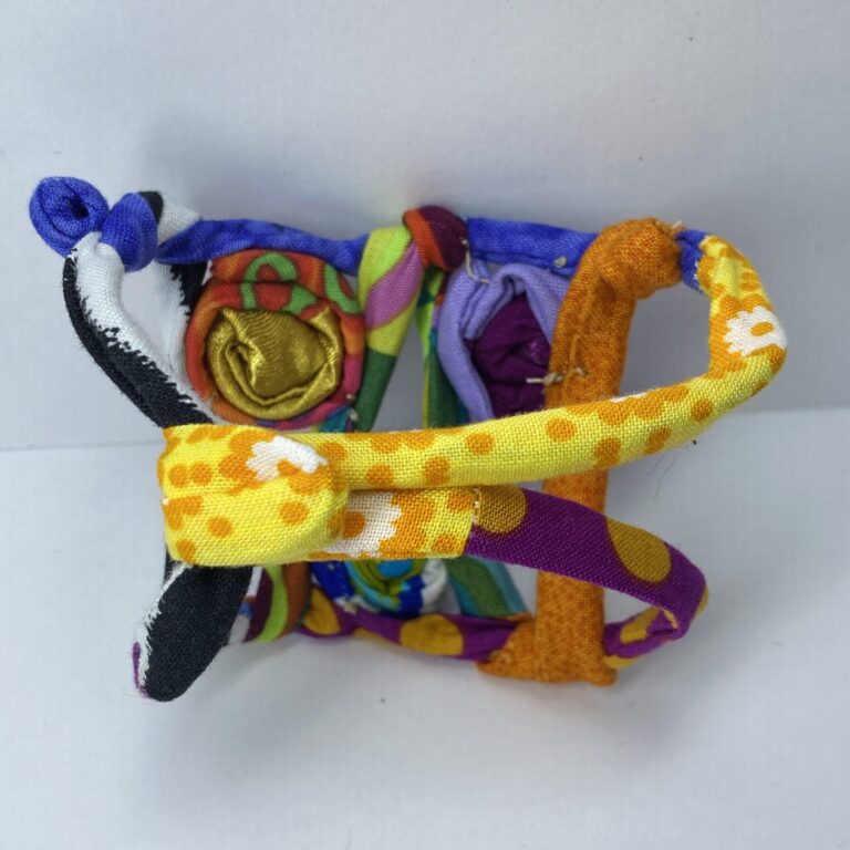 Zig Zag Earrings – Ficklesticks Fabric Jewels